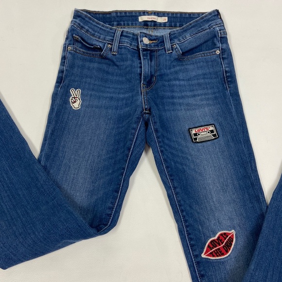 Levi's | Jeans | Levis Womens Jeans 26 Distressed Levis 71 Skinny Lips ...